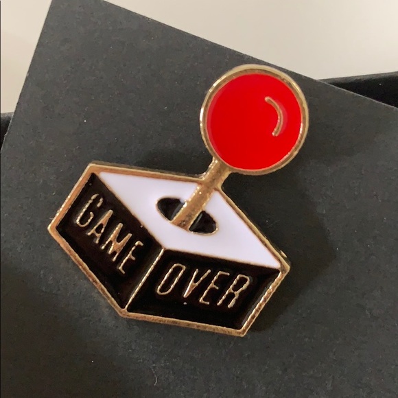 Accessories | New Game Over Pin | Poshmark